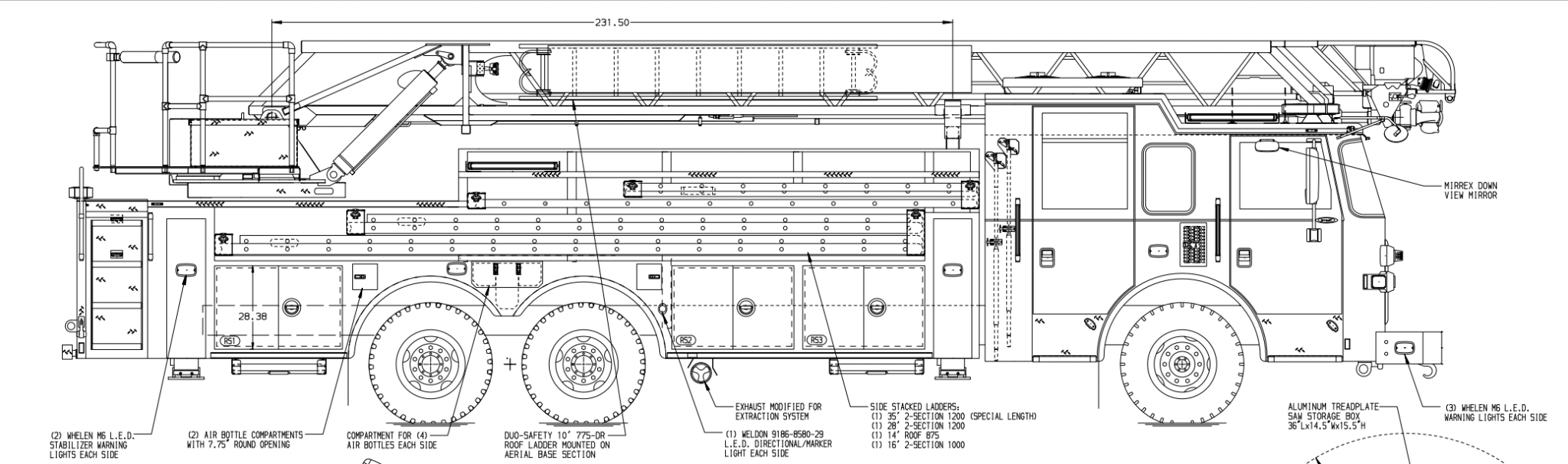 A New Ladder Truck for Northampton Fire Department is Underway ...